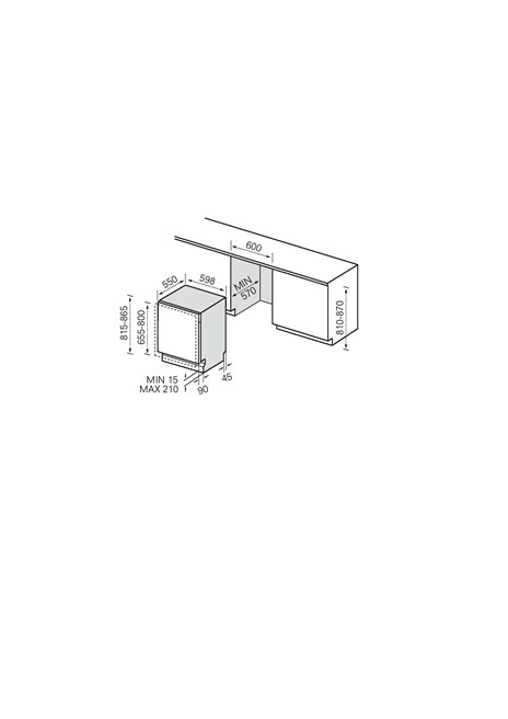 MKDW FI609314 EHP C | Dishwasher Built-in dishwasher By Master Kitchen