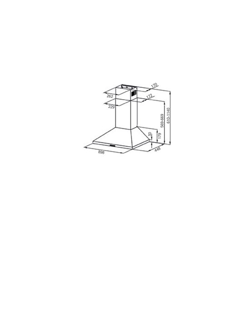 MKHD C903 XS | Exaustor Exaustor de ilha By Master Kitchen