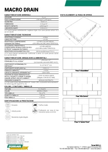 MACRO DRAIN Pavimento per esterni carrabile in calcestruzzo By FERRARI BK
