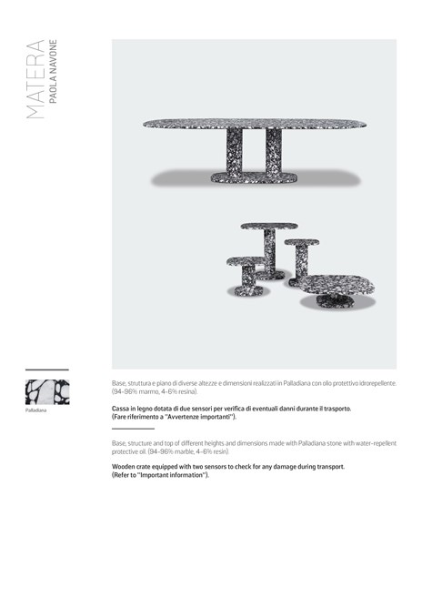 MATERA | Rectangular table Matera Collection By BAXTER design Paola Navone