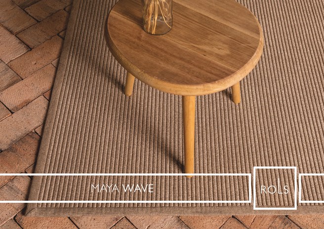 MAYA WAVE COCONUT Alfombra By Rols