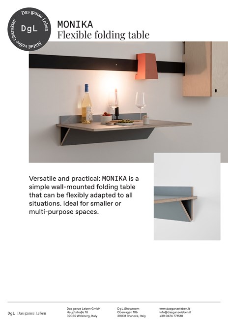 MONIKA Table By Das ganze Leben