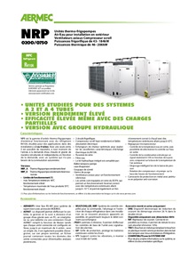 NRP Pompe à chaleur air/air By AERMEC