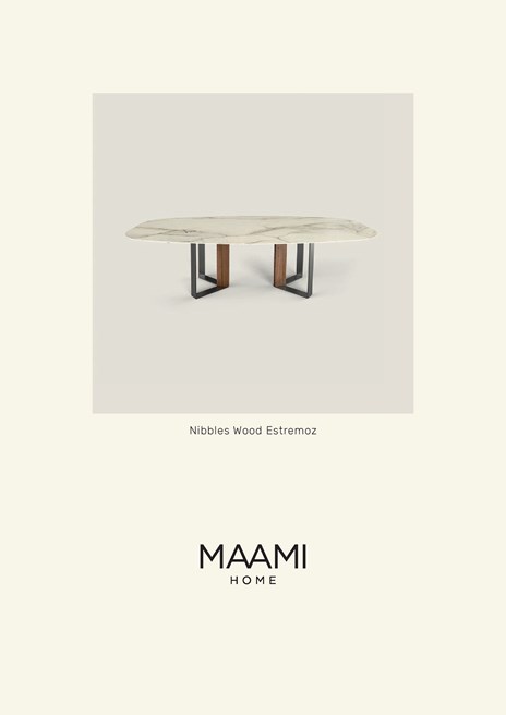 Oval marble table NIBBLES WOOD ESTREMOZ By Maami Home design Fábio Teixeira