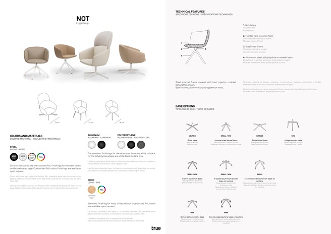 NOT MINI | Leather chair Not Collection By True Design design E-ggs