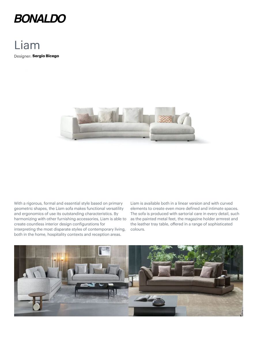 LIAM Sofa By Bonaldo