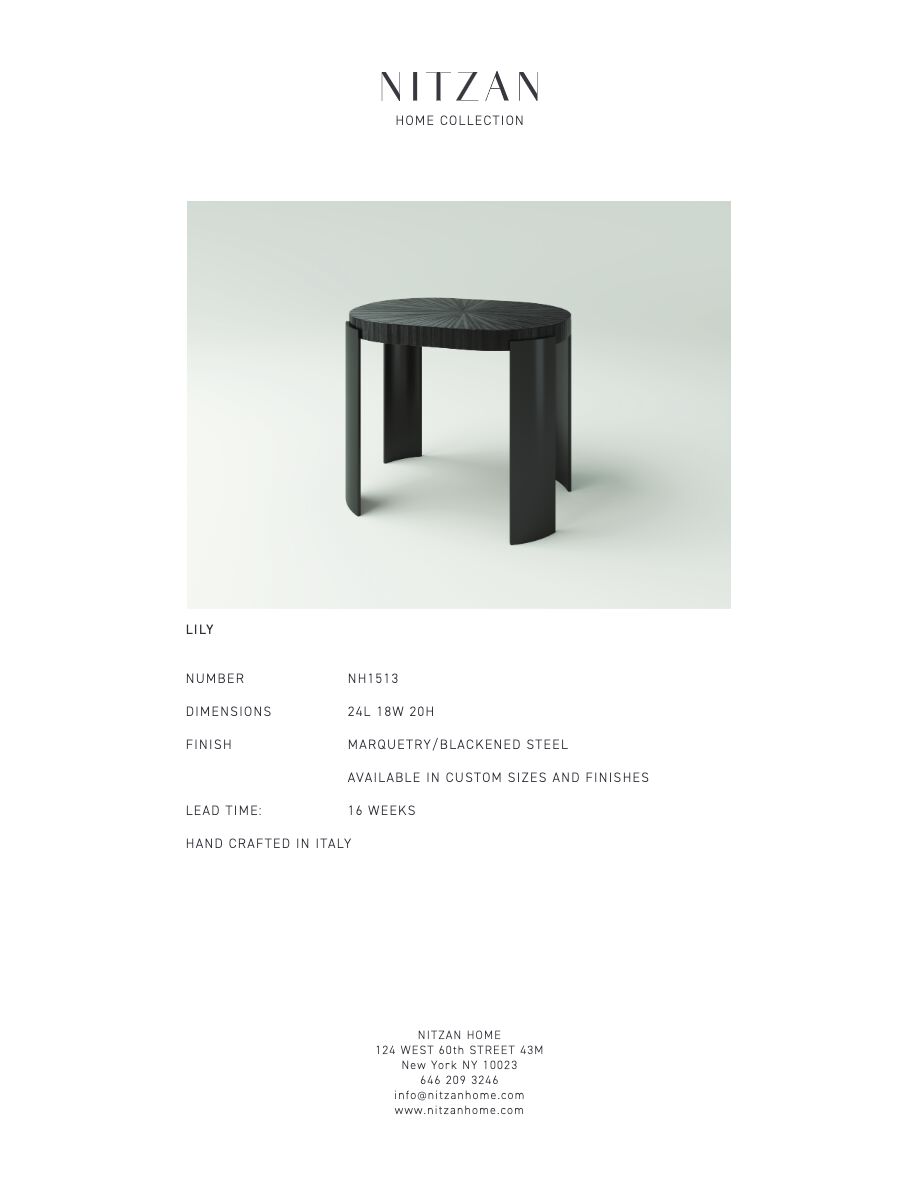 LILY Coffee table By NITZAN HOME