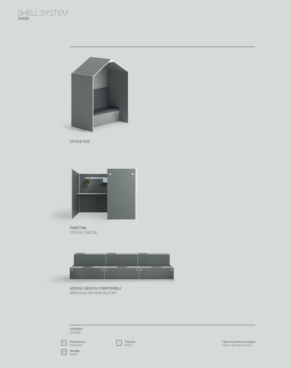 SHELL Acoustic felt meeting pod By DVO