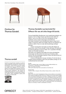 CONSIST By Offecct design Thomas Sandell