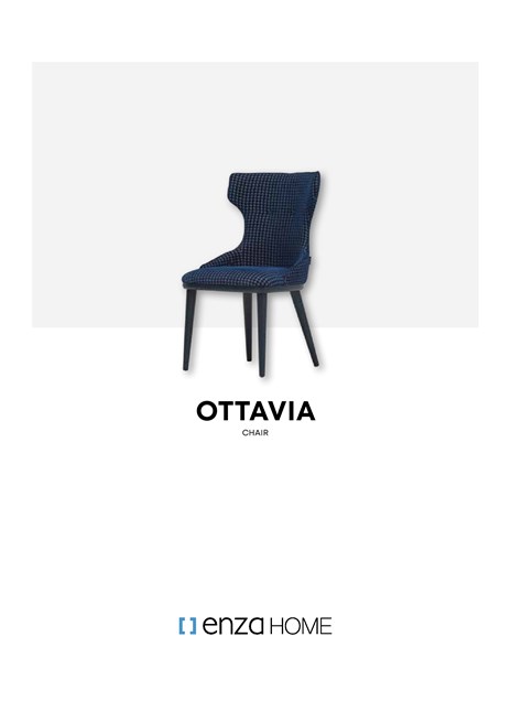 OTTAVIA | Silla de tela Colección Ottavia By Enza Home