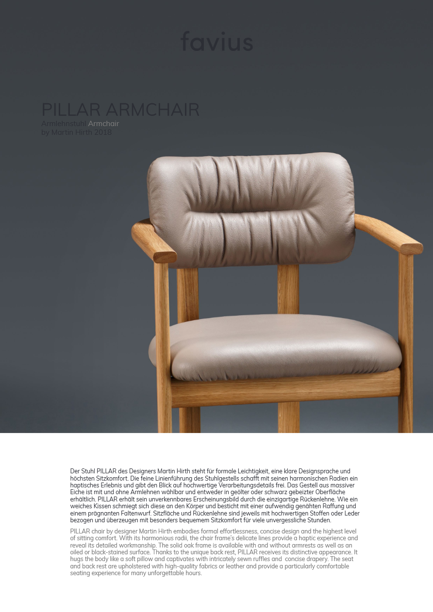 PILLAR Chair By favius