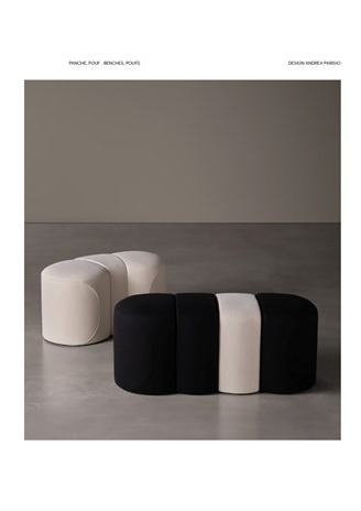 BACO 沙发凳 By Meridiani | design Andrea Parisio