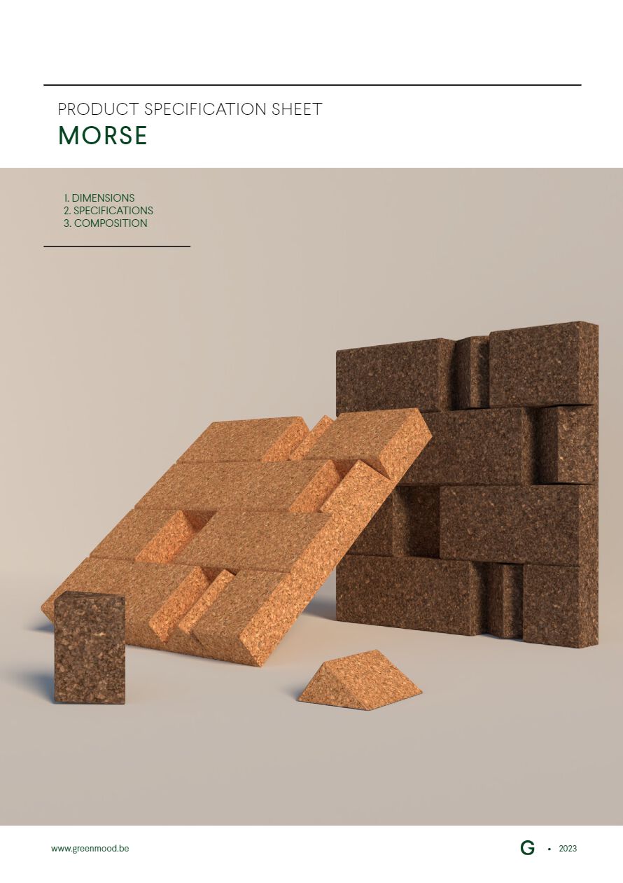 MORSE Acoustic wall panel By GREENMOOD