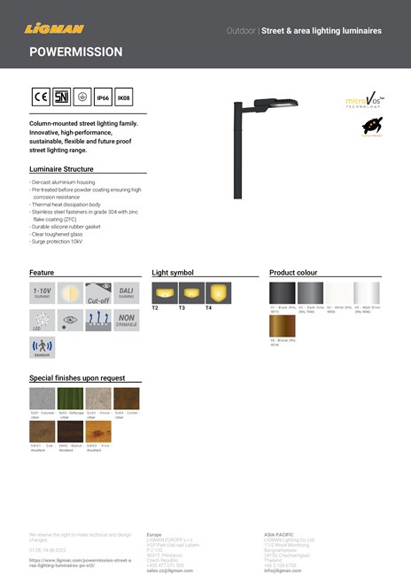 POWERMISSION 2 street lamp By LIGMAN