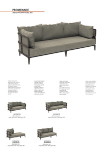 PROMENADE | Sofa By Wiener GTV Design design Philippe Nigro