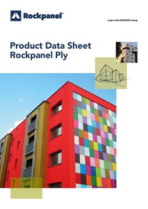 Painel para fachada ROCKPANEL PLY By Rockpanel