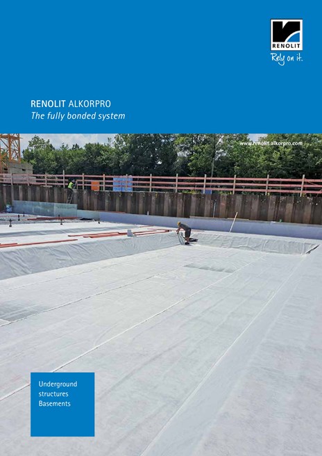 RENOLIT ALKORPRO Revestimento para fundação e muro de contenção de ...