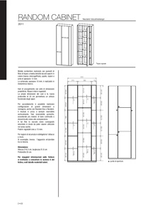 RANDOM CABINET Parete attrezzata By MDF Italia