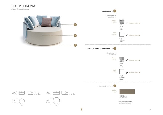 HUG By Reflex design Emanuele Missaglia