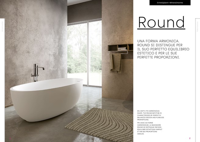 ROUND 浴缸 By DISENIA