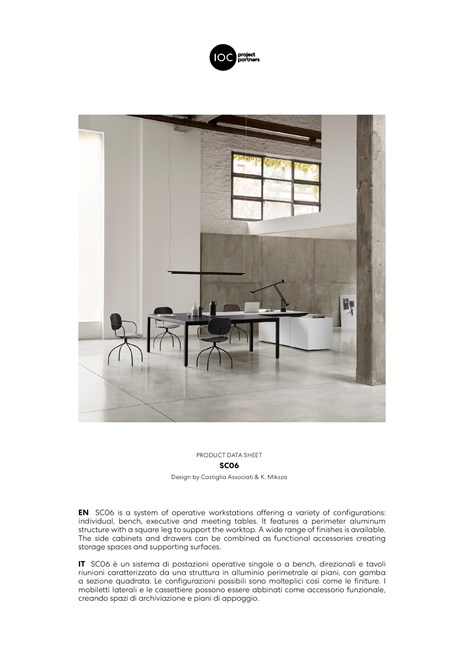 SC06 | 办公桌 By IOC project partners