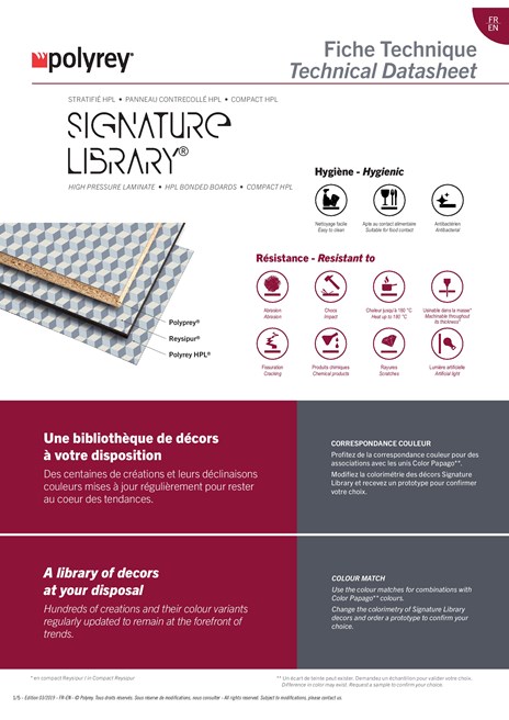 Polyrey: 装飾ラミネート | Archiproducts