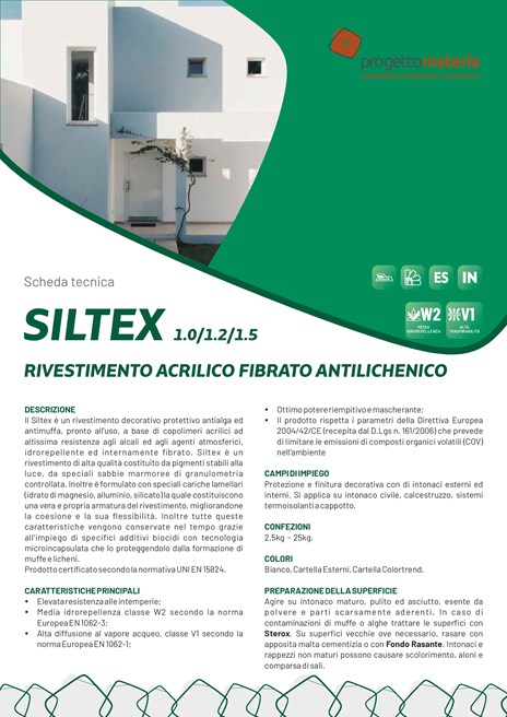 SILTEX 1.5 Protettivo per intonaci By Marmoplast