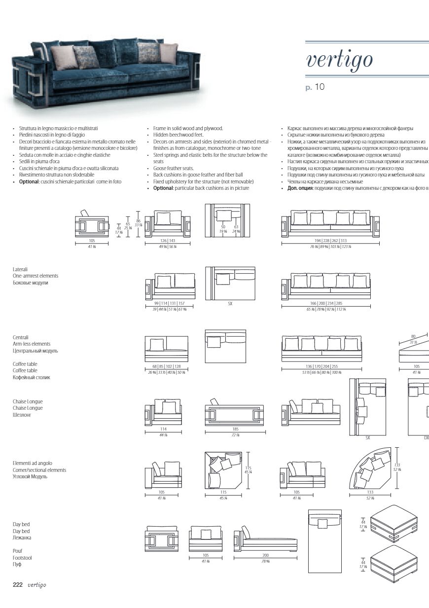 VERTIGO Sofa By Siwa Soft Style