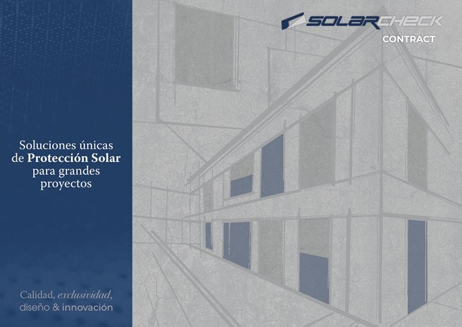 Toldo con automatización con sistema de guia KOLOSAL By SOLARCHECK