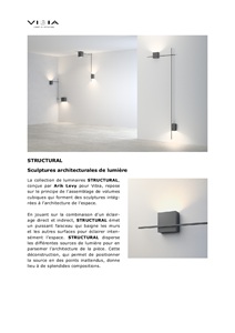 STRUCTURAL | Applique murale By Vibia design Arik Levy