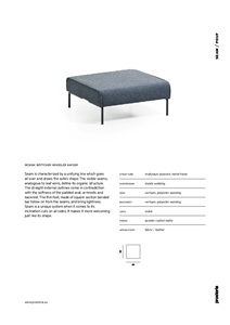 SEAM | Pouf Seam Collection By prostoria design böttcher+henssler