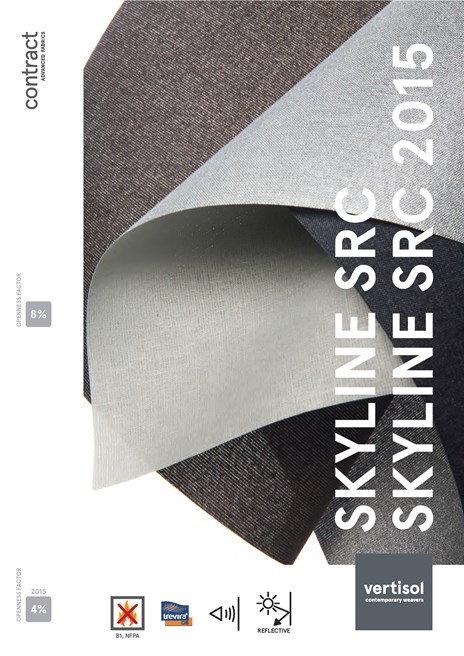 Acoustic fabric for curtains SKYLINE SRC Polyscreen Collection By ...