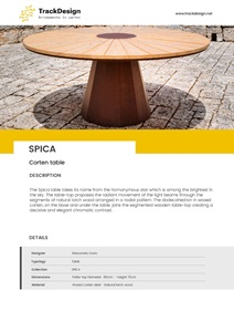SPICA table By TrackDesign