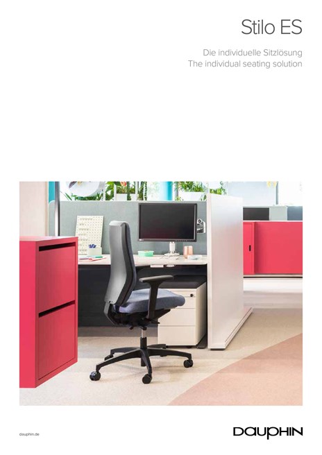 STILO Four-legged chair with armrests, stackable By Dauphin | design ...
