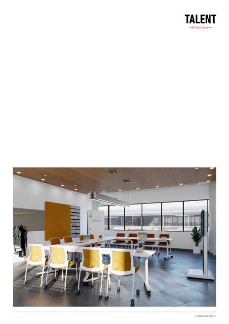 TALENT | Bench desk Talent Collection By ACTIU design Alegre Design