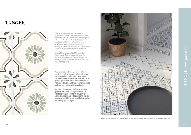 TANGER Porcelain stoneware wall/floor tiles By Harmony