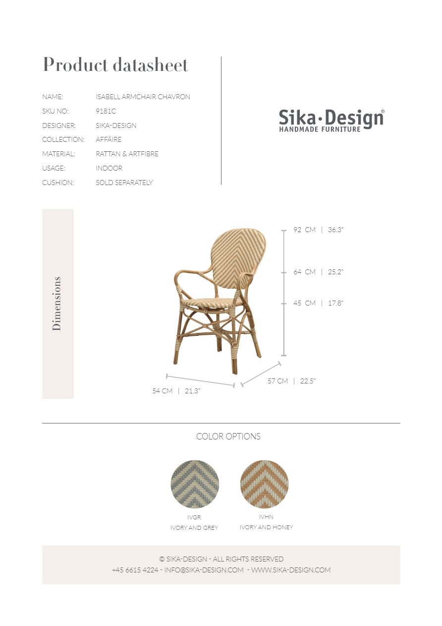 ISABEL Chair By Sika Design