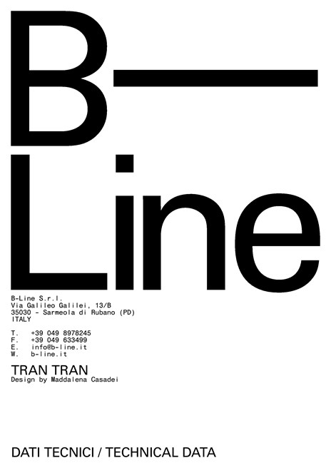 TRAN TRAN table By B-LINE