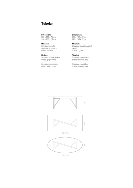 TUBOLAR | Oval table By Mentemano