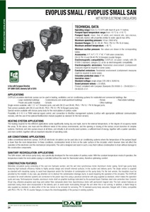 EVOPLUS SMALL SAN Bomba e circulador By Dab Pumps