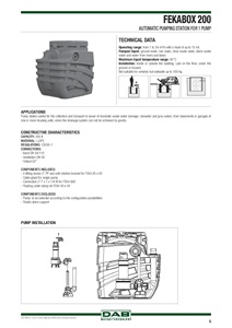 Hochleistungs-Hebeanlage FEKABOX 200 By Dab Pumps