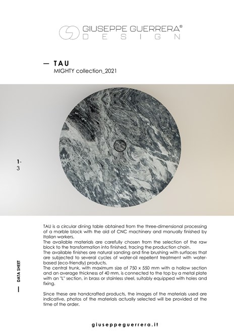 TAU Mesa By Giuseppe Guerrera Design®