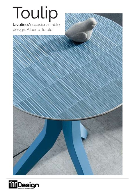 TOULIP | Mesa de centro Mesa de centro baixa de MDF By I.T.F. Design ...