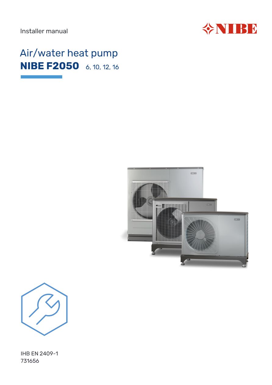 F2050 Heat pump By NIBE