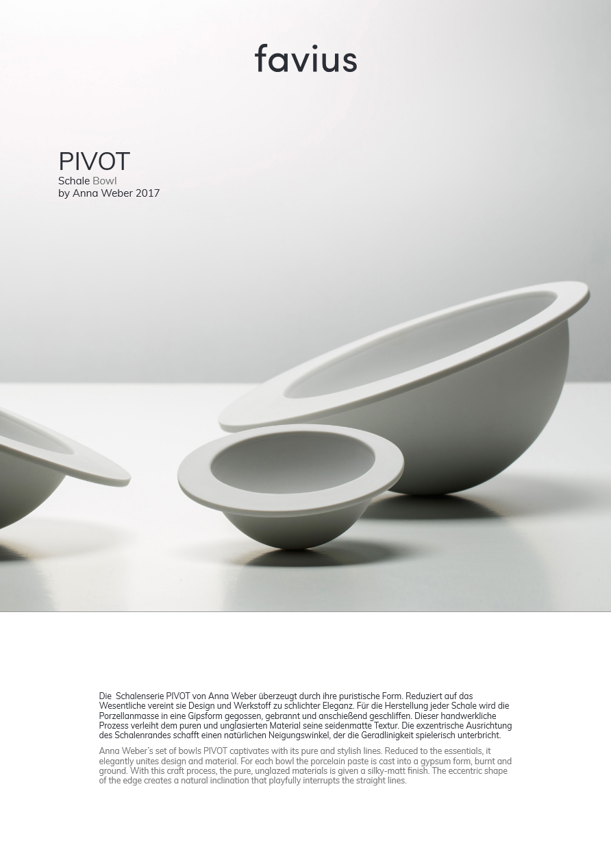 PIVOT Bol de service By favius