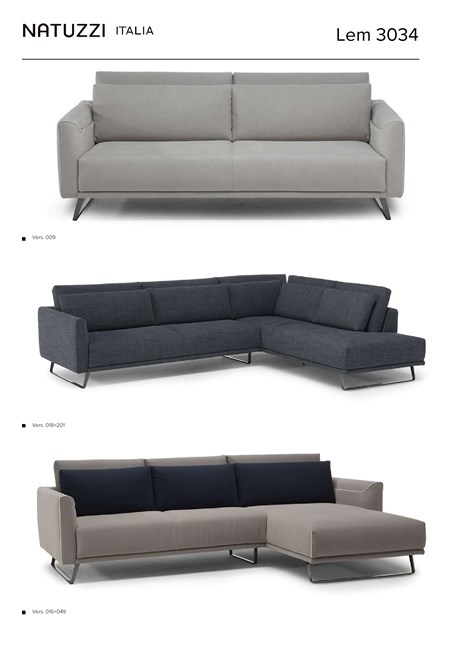 LEM | Divano By Natuzzi Italia design Claudio Bellini