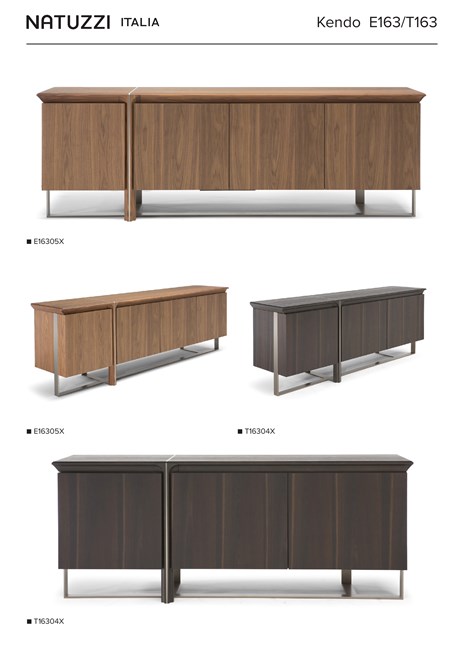 KENDO MDF sideboard with doors By Natuzzi Italia | design Maurizio ...