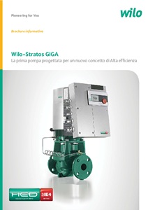 Pompa e circolatore STRATOS GIGA - WILO Italia - Edilportale