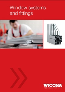 Aluminium pocket sliding window WICLINE 75 MAX By WICONA