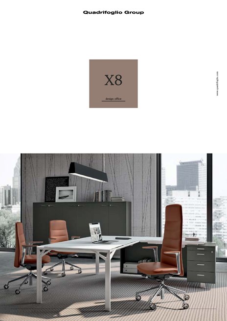 DESIGN OFFICE Executive desk By Quadrifoglio Group | design Gabriel Polloni Associati